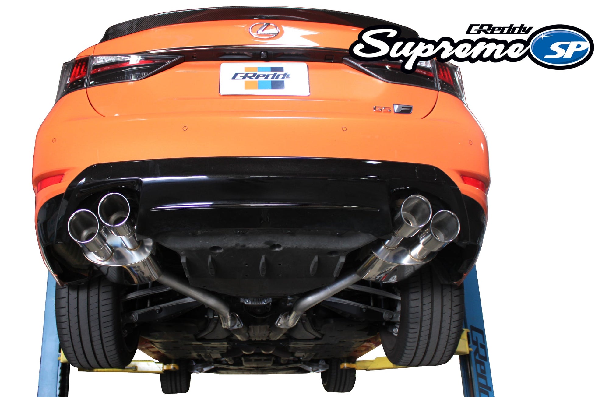 SUPREME SP LEXUS GSF 16-17 AXLE-BACK SYSTEM - (10118207)