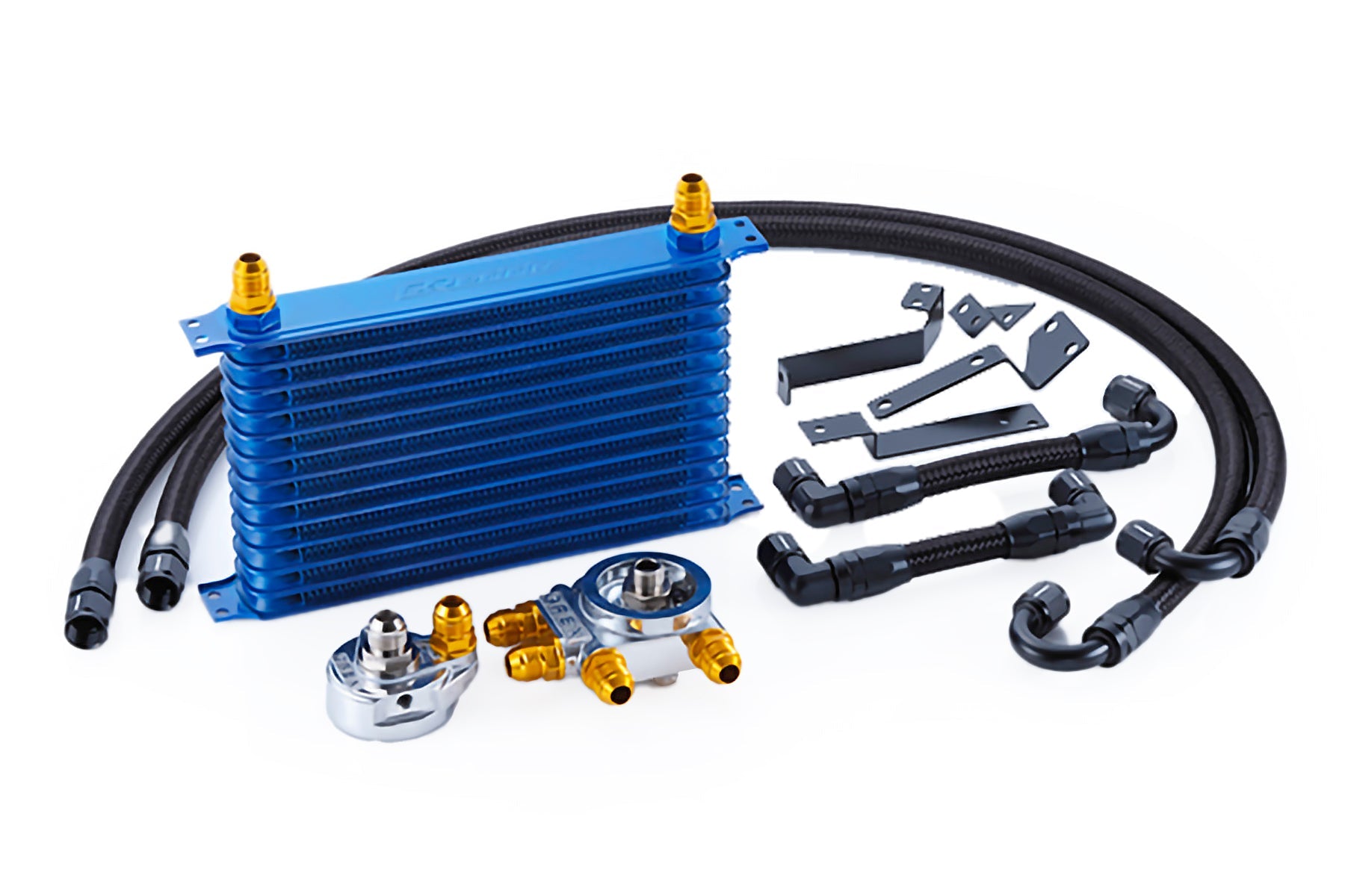 Oil Cooler Kit W Filter Relocation Jzx100 13 Row 12014416