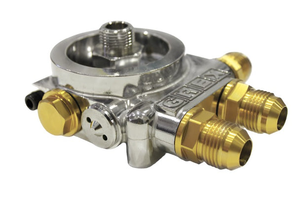GReddy Oil Cooler Filter Block Adapter Type-I - Remote Filter ( & Opti