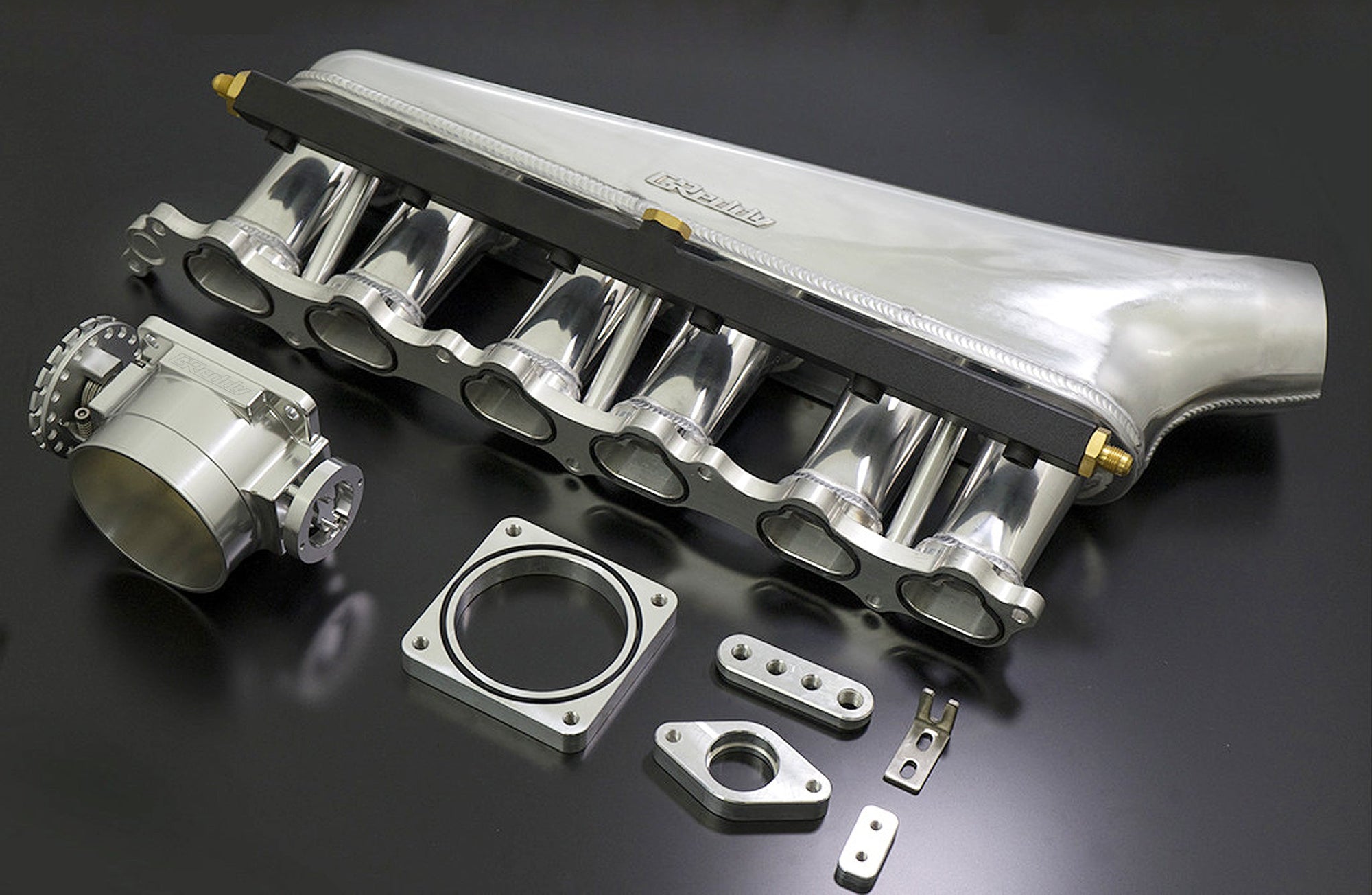 2JZ-GTE SURGE TANK - PRO KIT w/ 90mm THROTTLE BODY & FUEL RAIL - (1351