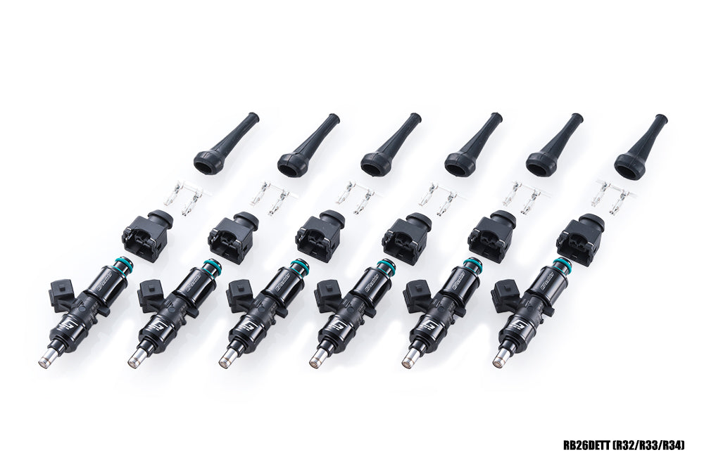 GREDDY FUEL INJECTOR KIT(S) RB26 BLACK - (13923230 13923231 13923232)