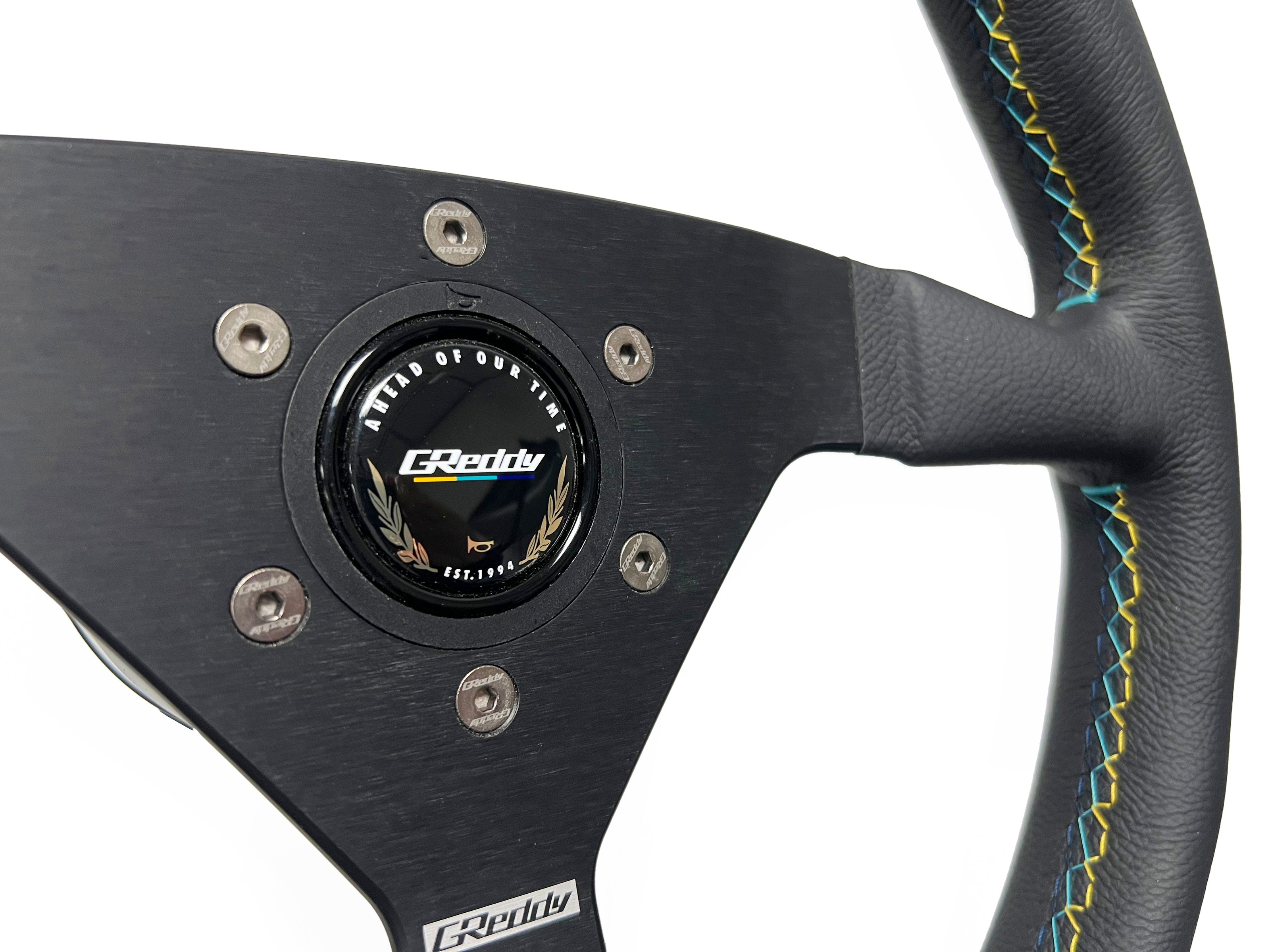 GREDDY TITANIUM STEERING WHEEL BOLT SET, RAW-Ti (16500103)