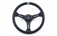 GREDDY SPORT STEERING WHEEL - 3 STRIPE MED DISH - (16600001)