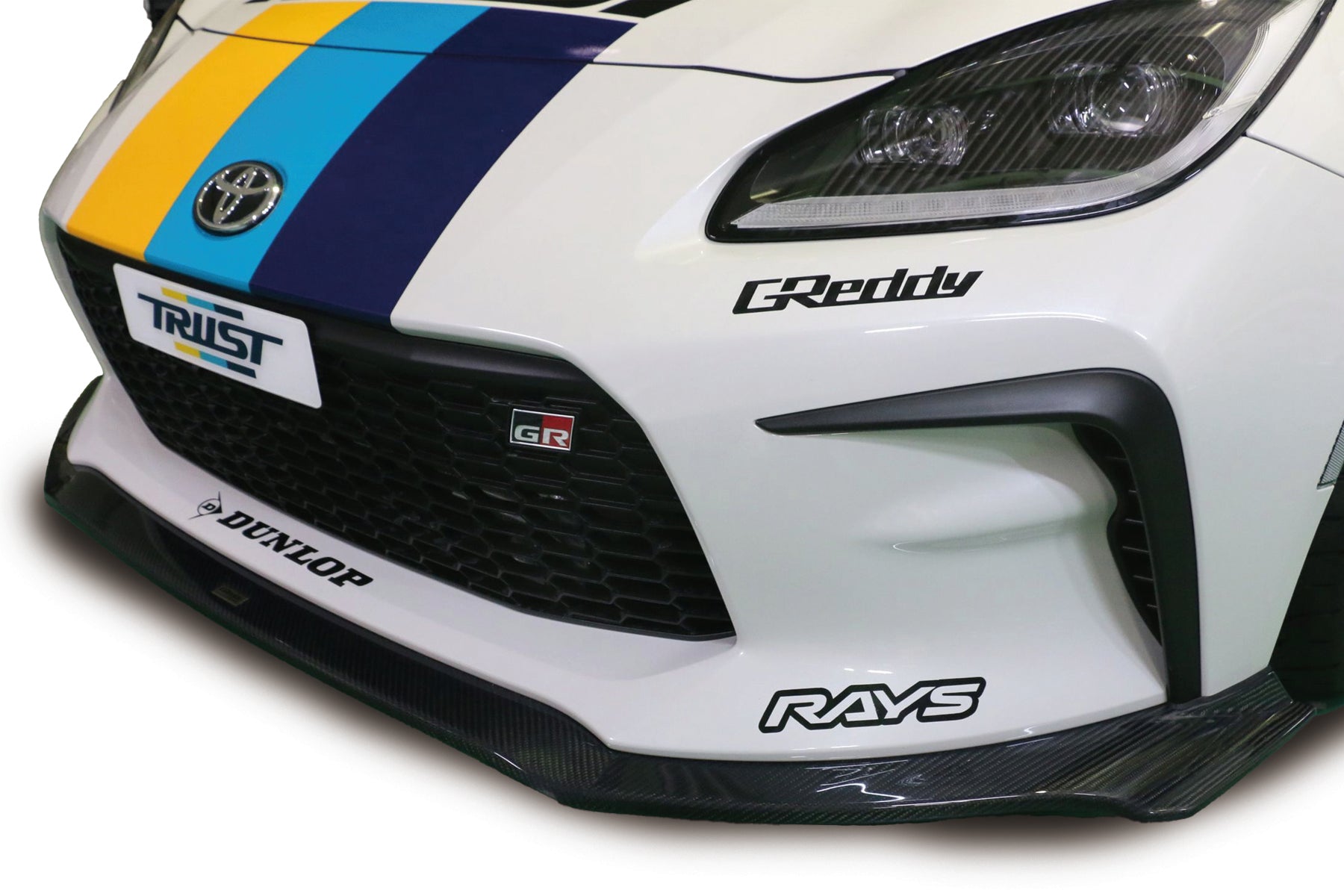 GREDDY X VOLTEX AERO KIT GR86 (ZN8) CARBON FRONT UNDER SPOILER - (1751