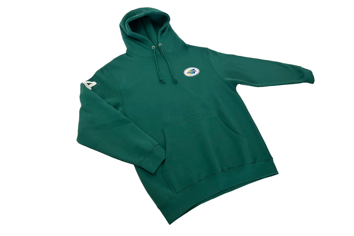 GReddy Racing Team Oval Logo Pullover Hood - Teal Green