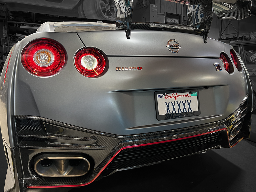 GReddy Total Tune Up License Plate Frame - "Black-out" or "Color"