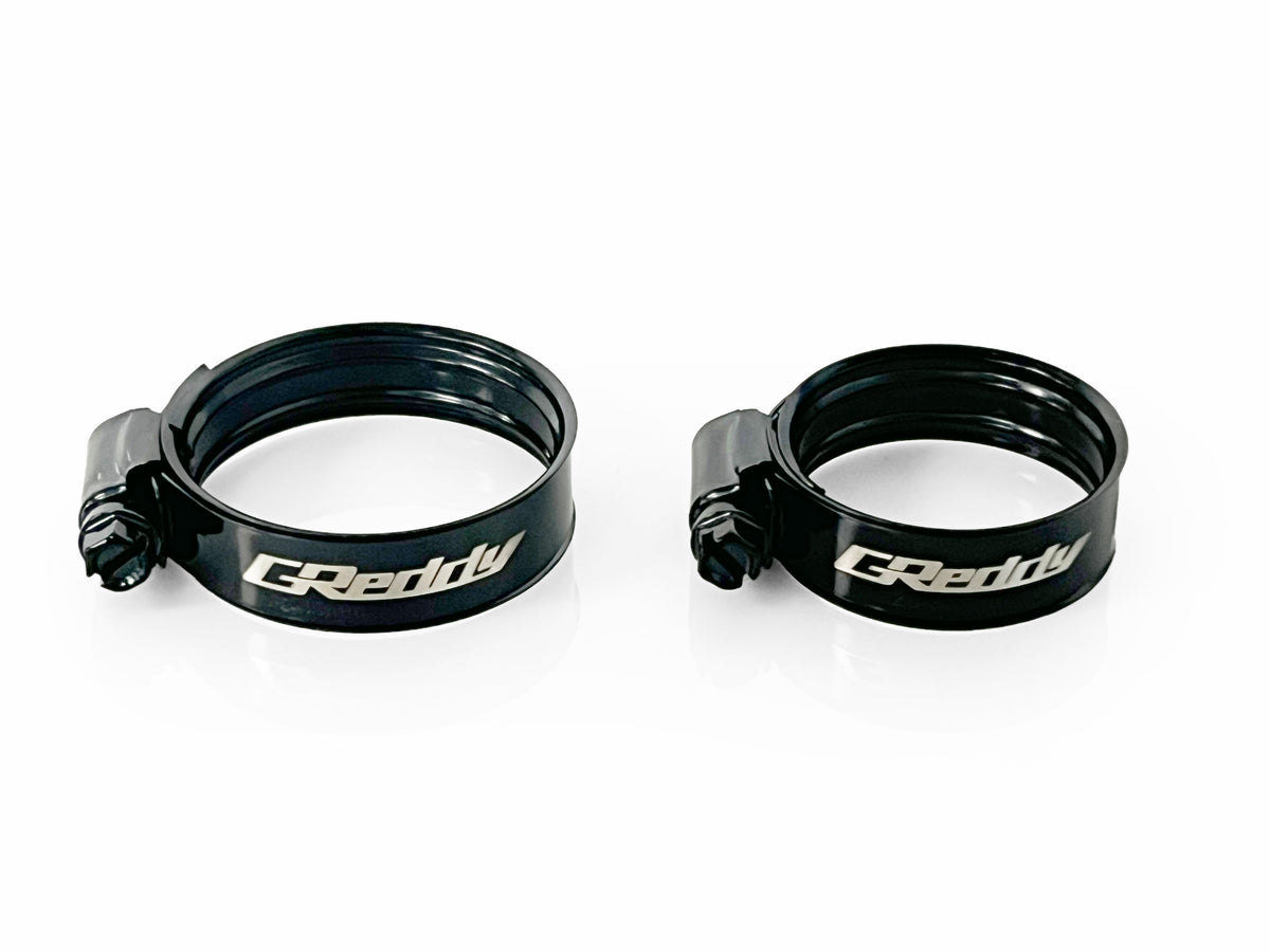 BLACK 30-45MM GREDDY DUAL-BEAD BOOST CLAMPS - (22400045)