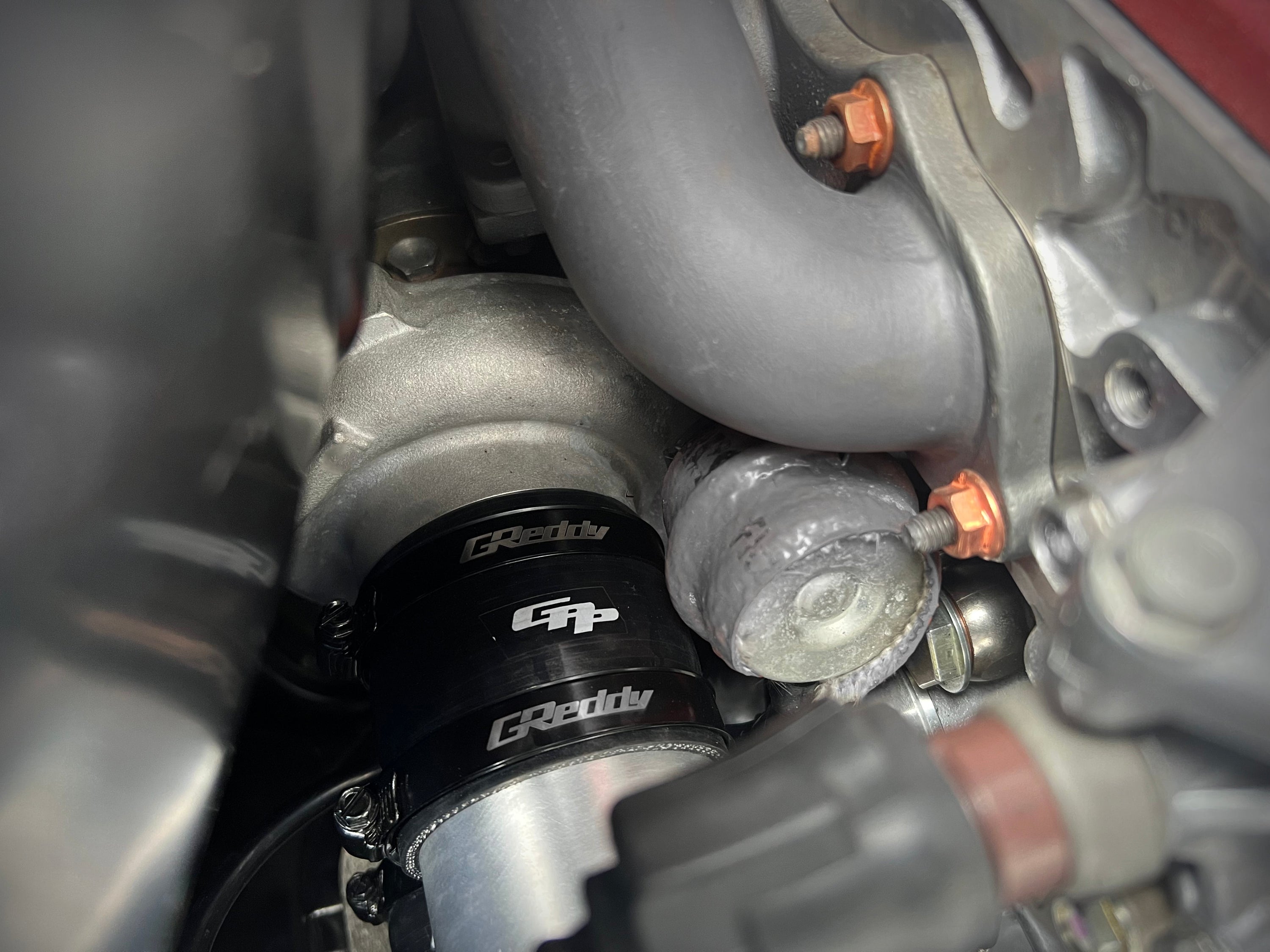 GReddy Dual-Bead Boost Clamp(s) - Black