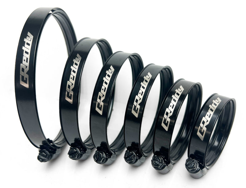 BLACK 48-65MM GREDDY DUAL-BEAD BOOST CLAMPS - (22400065)