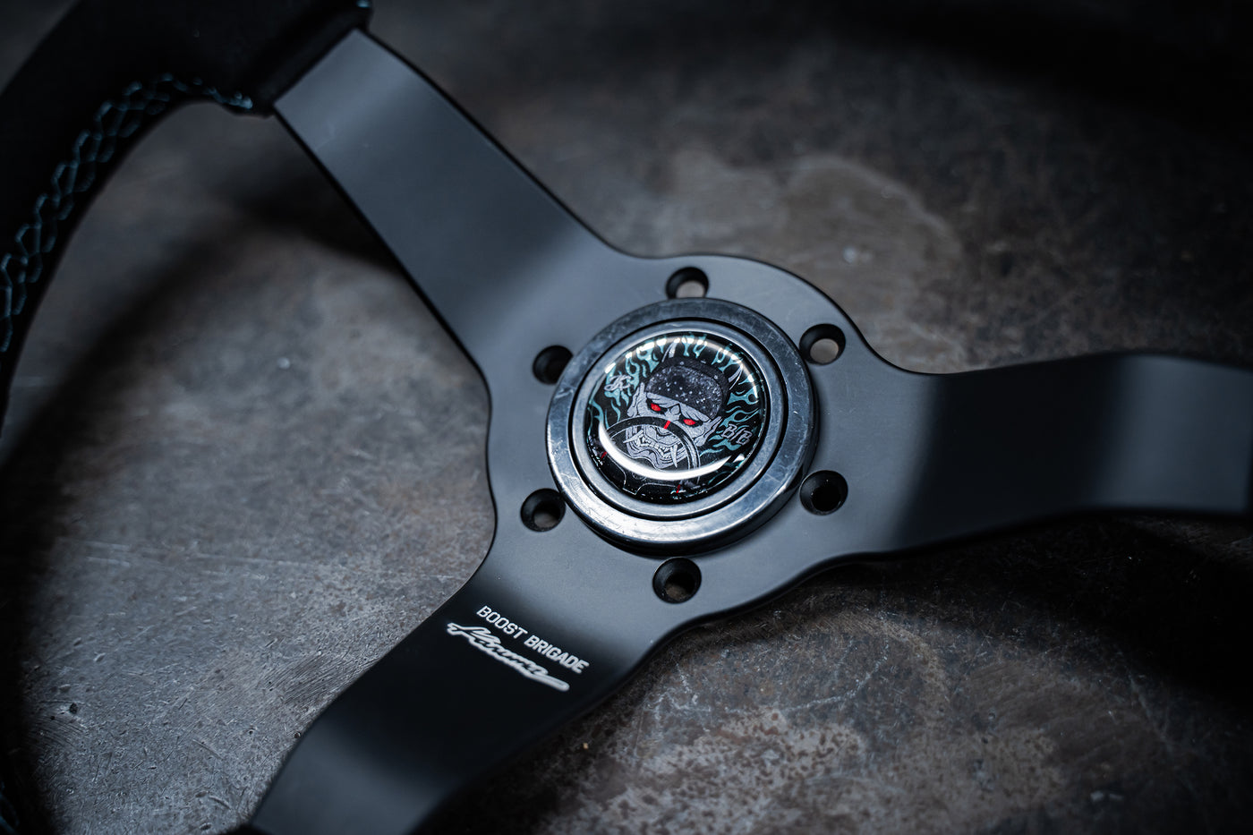 Boost Brigade x Karuma Demon Ridahs Steering Wheel - Limited Ed. 300pc
