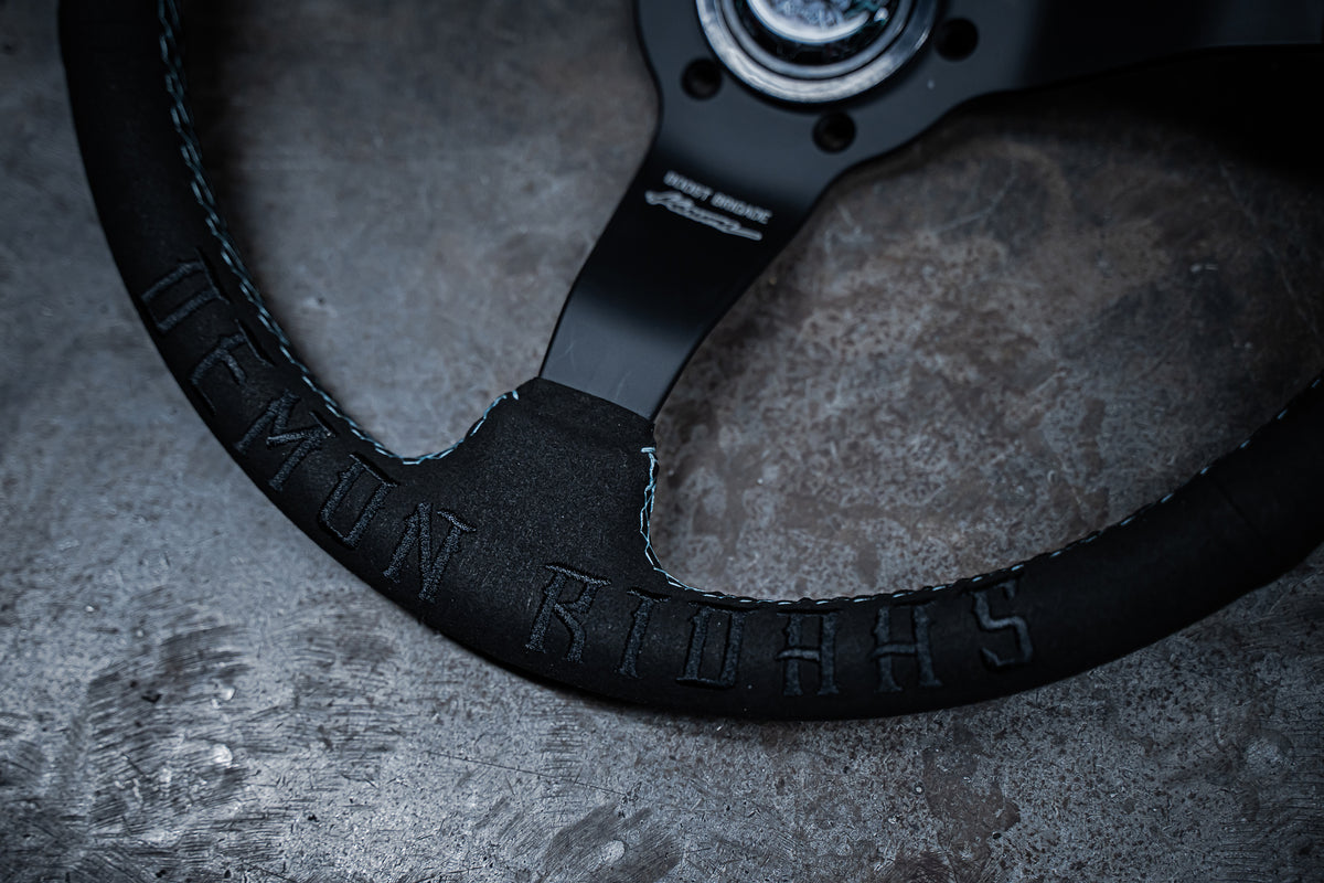 Boost Brigade x Karuma Demon Ridahs Steering Wheel - Limited Ed. 300pc