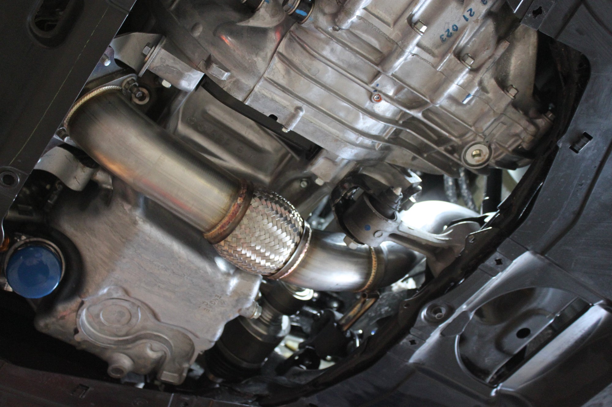 HONDA CIVIC TYPE-R 2017-21 FRONT OVER PIPE AND MID-PIPE COMBO - (10558