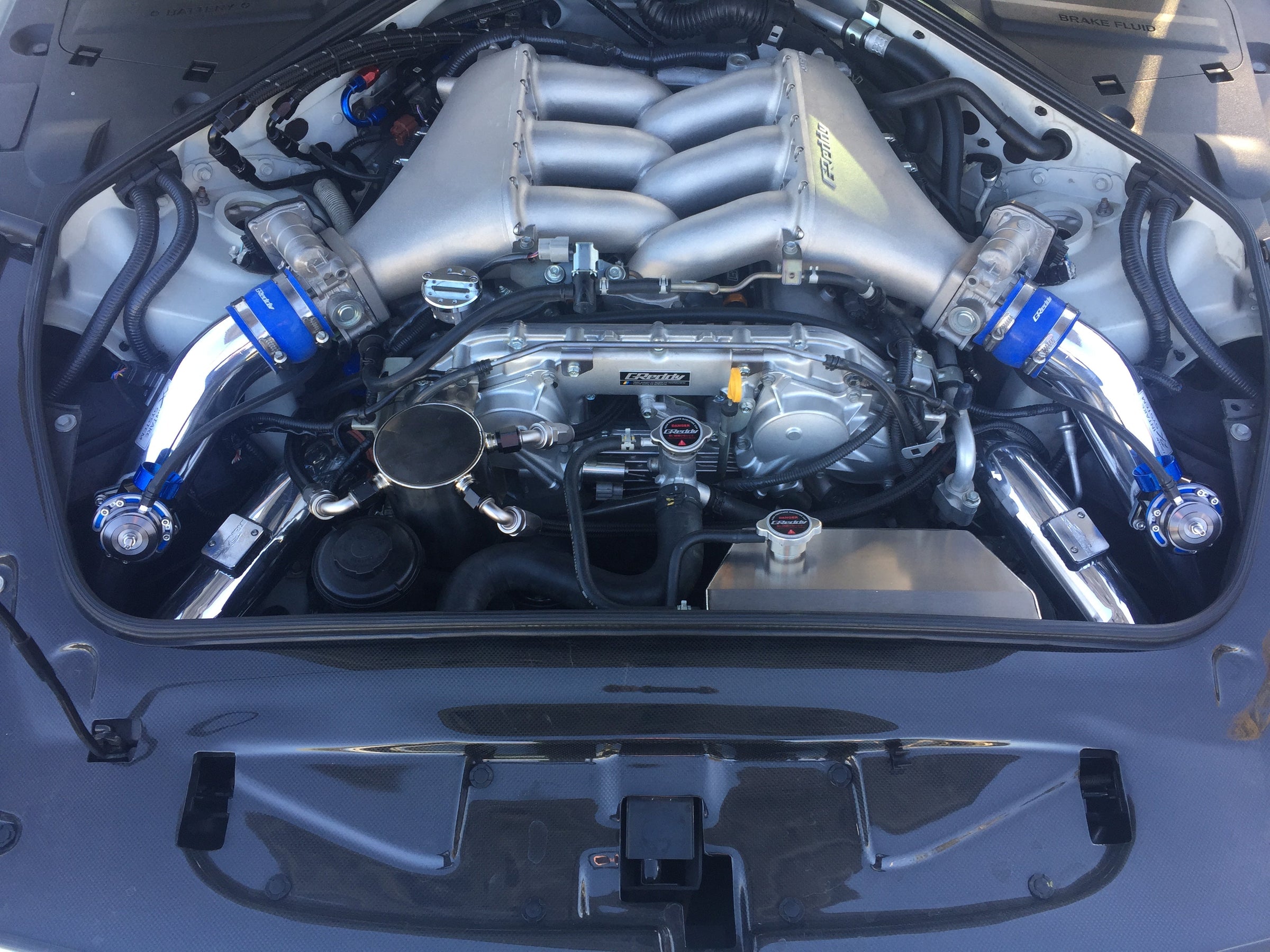 R35 INTAKE PLENUM ALUMI PIPE SET - (13920401)