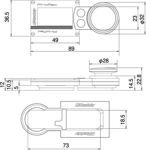 GReddy Profec - Electronic Boost Controller (8-Bar boost reading) Ambe